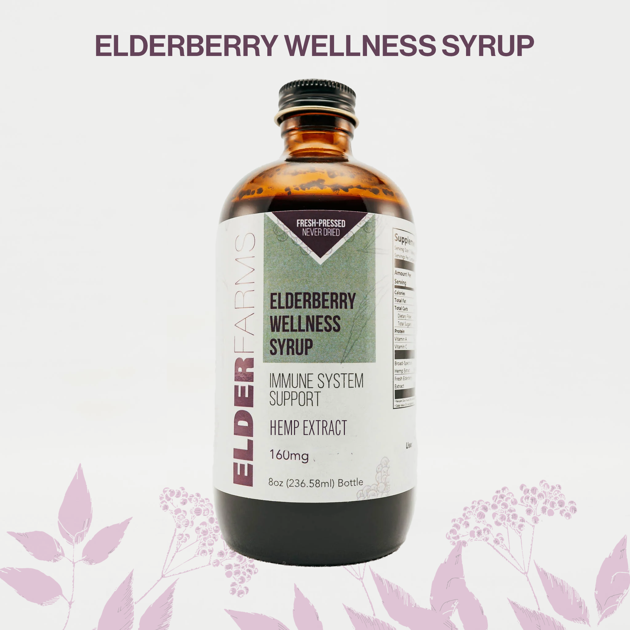 Elderberry Wellness Syrup – Harvick Farms
